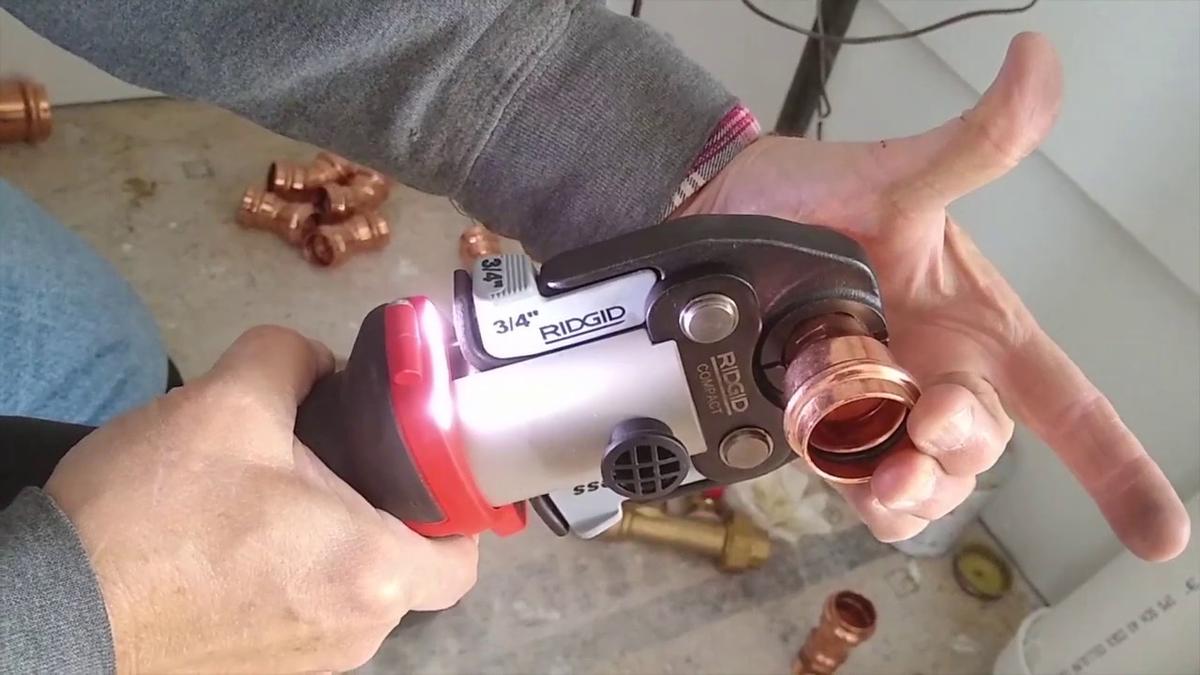 How to Ridgid Press Tool