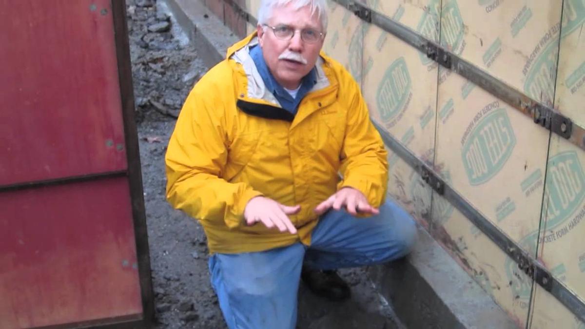 How to Repair a Crumbling Foundation Video 2 of 3