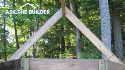 How to Cut a Simple Common Roof Rafter