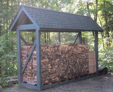 How to Build a Custom Firewood Shelter
