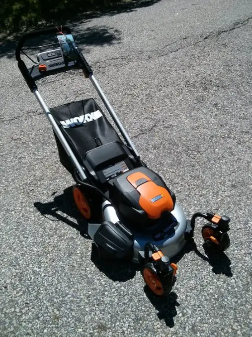 Worx 56V Cordless Electric Mower Review