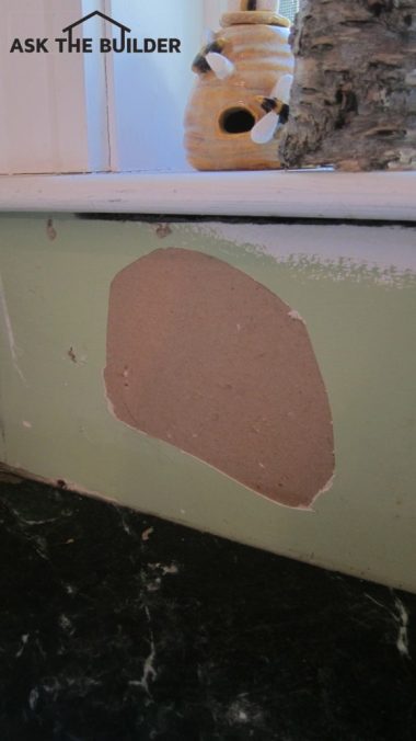 drywall paper repair