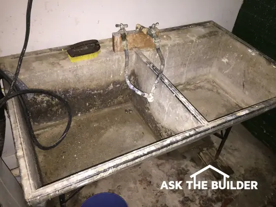 How To Install A Concrete Wash Trough - badgr