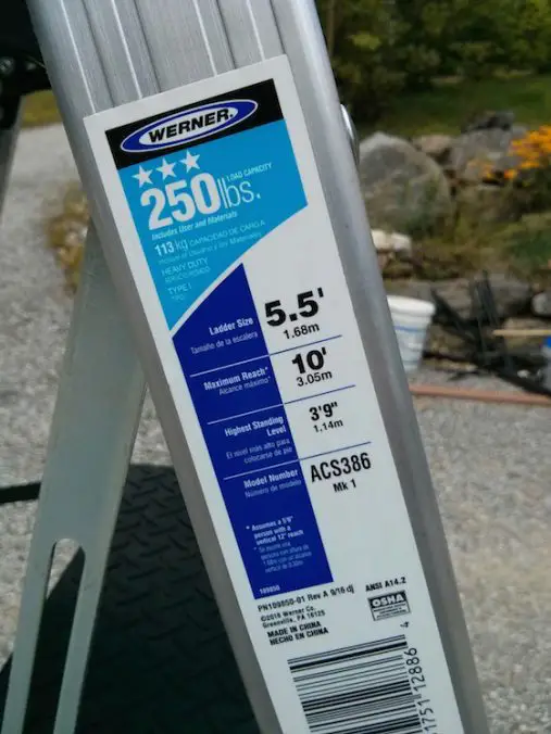 Werner Compact Ladder 5.5 Feet Review