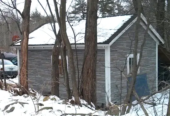 Inselbric Asphalt Panel Siding Lasts Decades