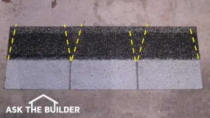 Roof Cap Shingles Installation