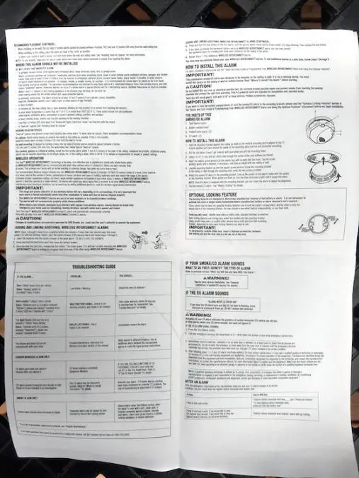 First Alert Smoke and Carbon Monoxide Alarm Review